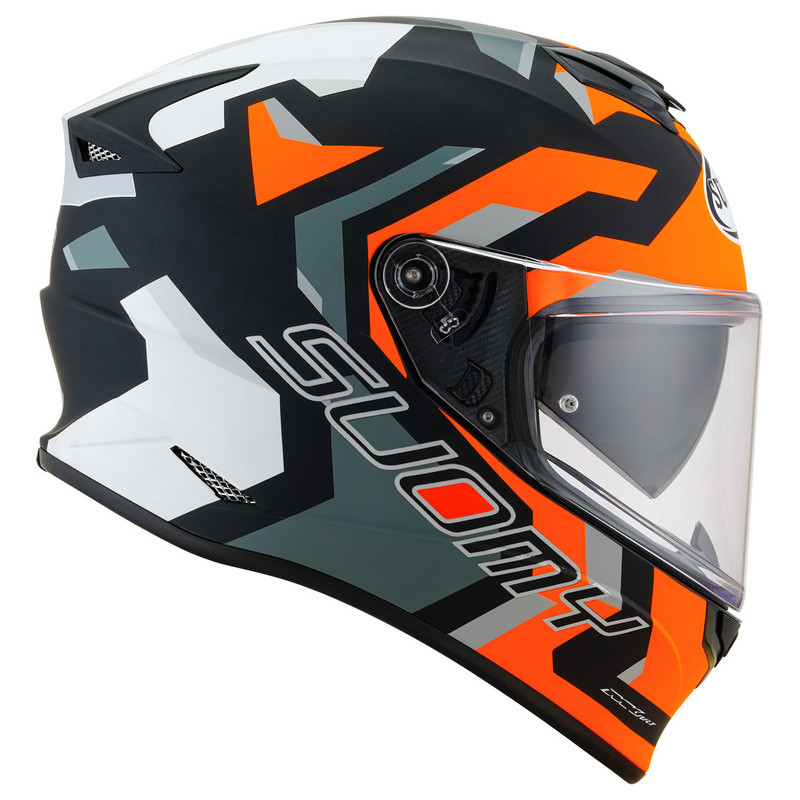 Suomy Stellar Swift Orange Helmet - Speed Addicts