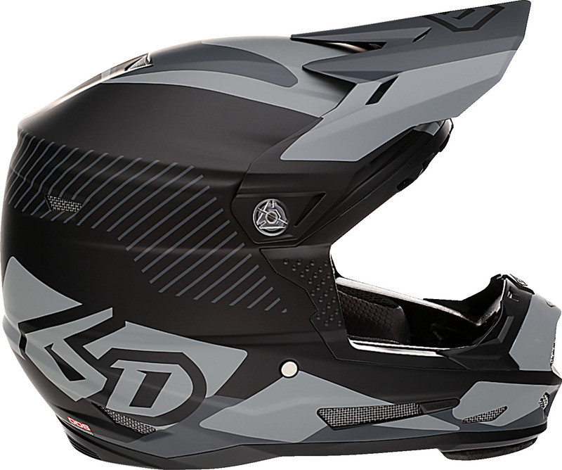 6D ATR-2Y Fusion Black Helmet - Speed Addicts
