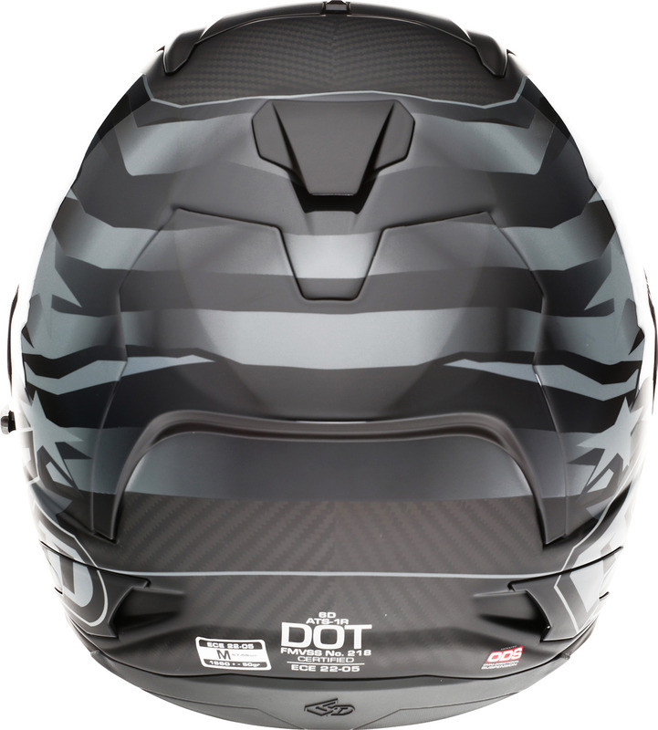 6D ATS-1R Patriot Black Helmet - Speed Addicts