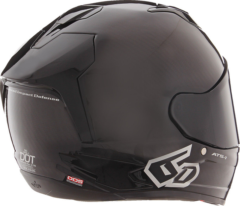 6D ATS-1R Gloss Carbon Helmet - Speed Addicts