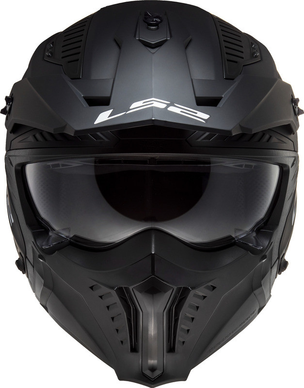 LS2 Drifter Solid Matte Black Helmet - Speed Addicts