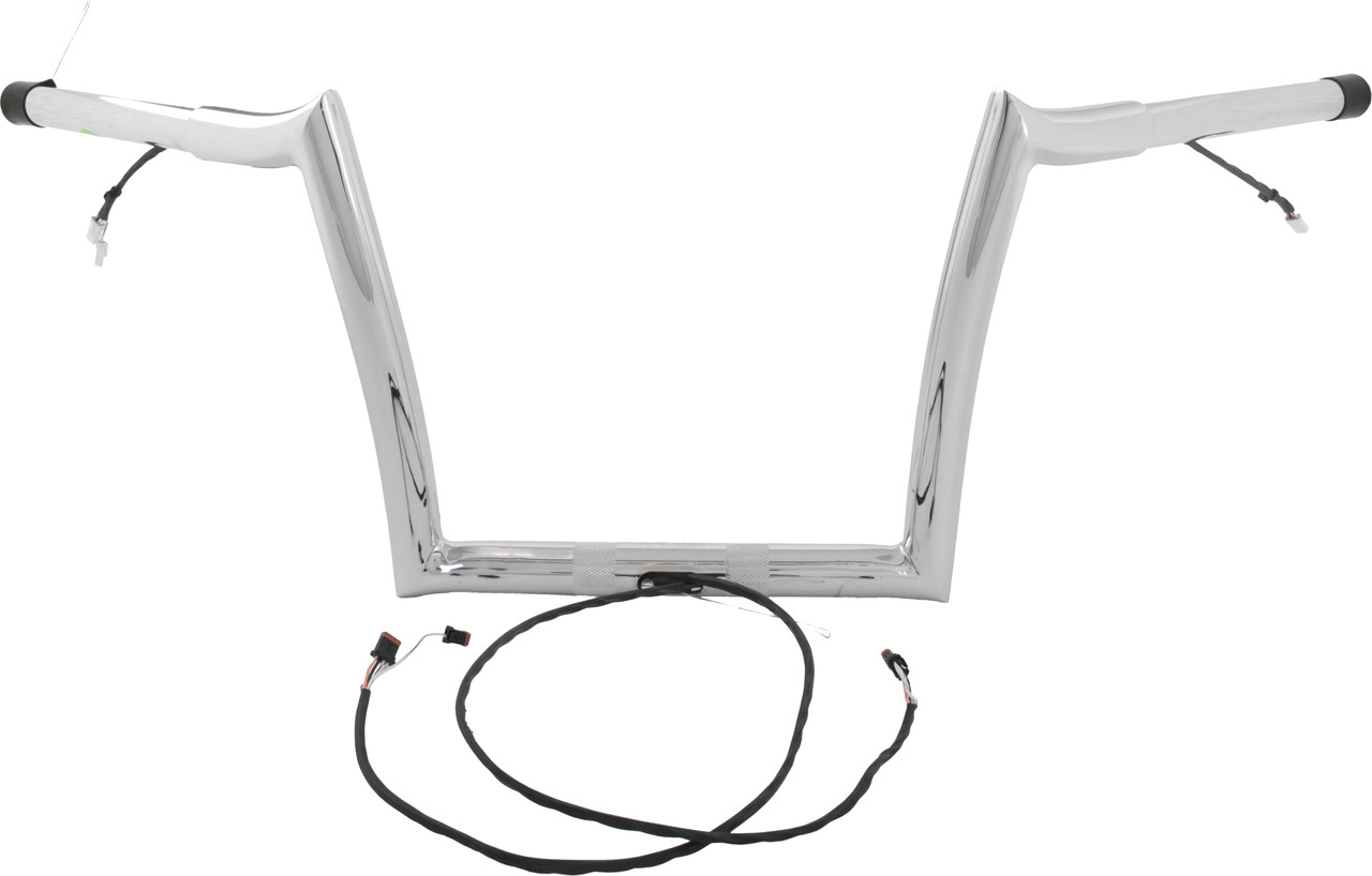 Bagger Nation 12" Oem Monkey Bar Pre Wired Chrome `15-Up Touring ...
