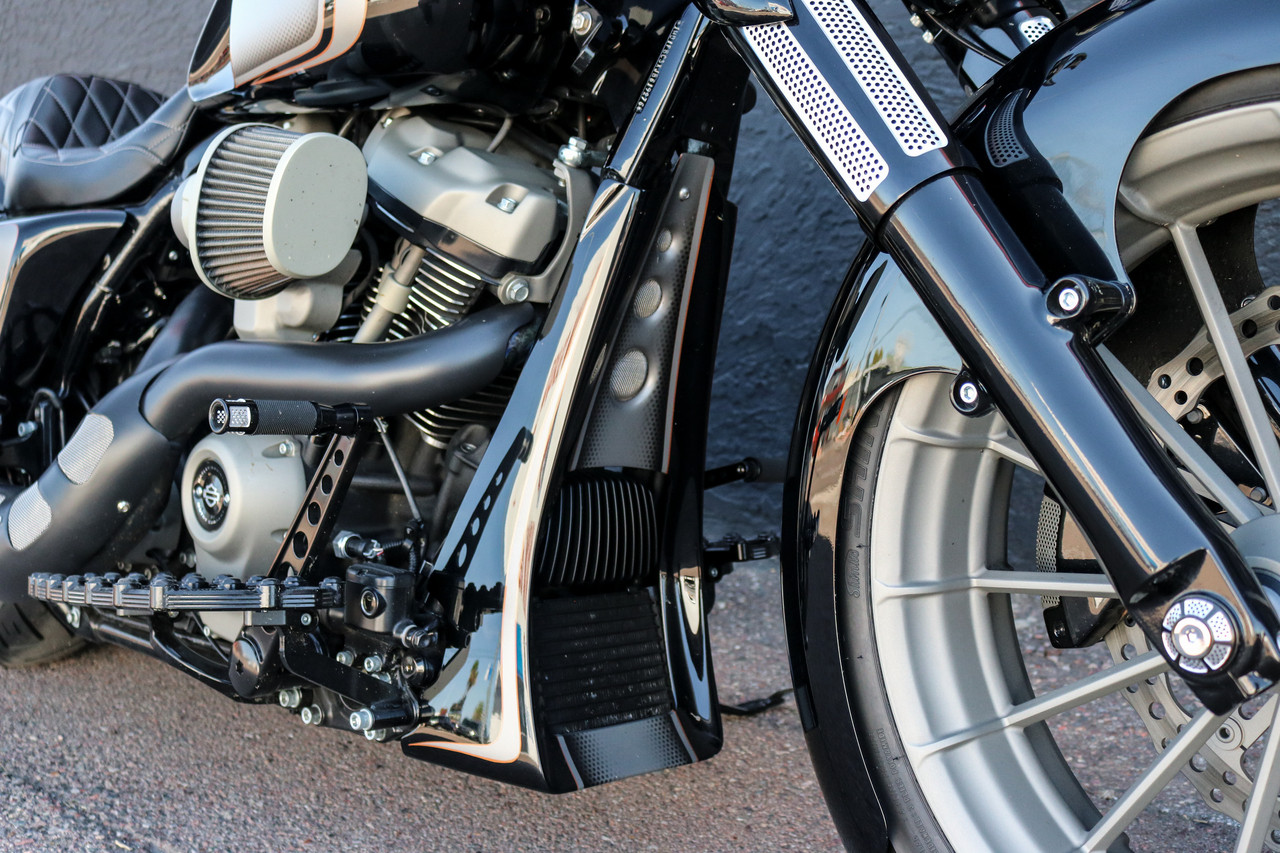 Bagger Nation Dimple Die Swoop Chin Scoop `17-20 Flh/T - SCS-17L-P-DD ...