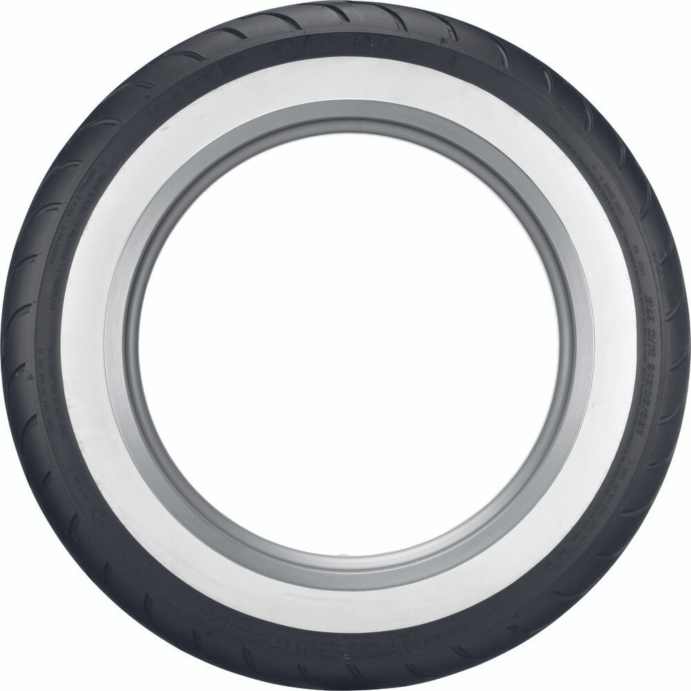 Dunlop Tire American Elite White Wall - Front - Speed Addicts