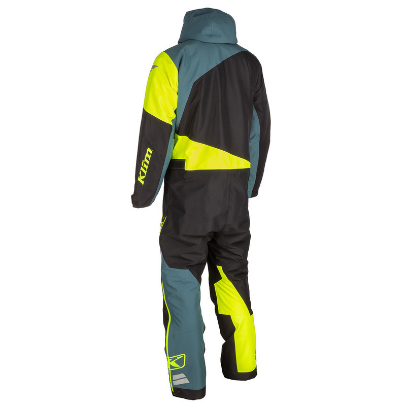Klim Railslide Petrol Hi-Vis One-Piece Suit - Speed Addicts