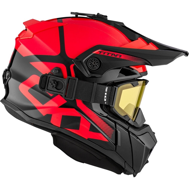 CKX Titan Polar Red Dual Lens Helmet - Speed Addicts