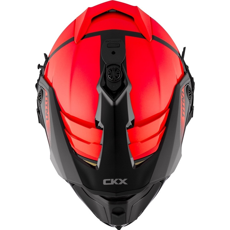 CKX Titan Polar Red Dual Lens Helmet - Speed Addicts