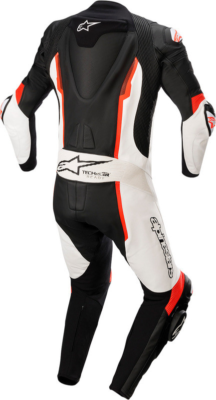 Alpinestars Missile V2 1-Piece Black White Red Fluorescent Suit - Speed ...