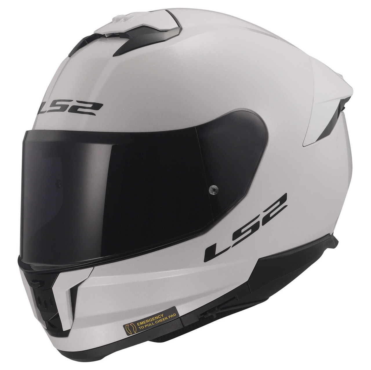 LS2 Stream II Gloss White Helmet - Speed Addicts