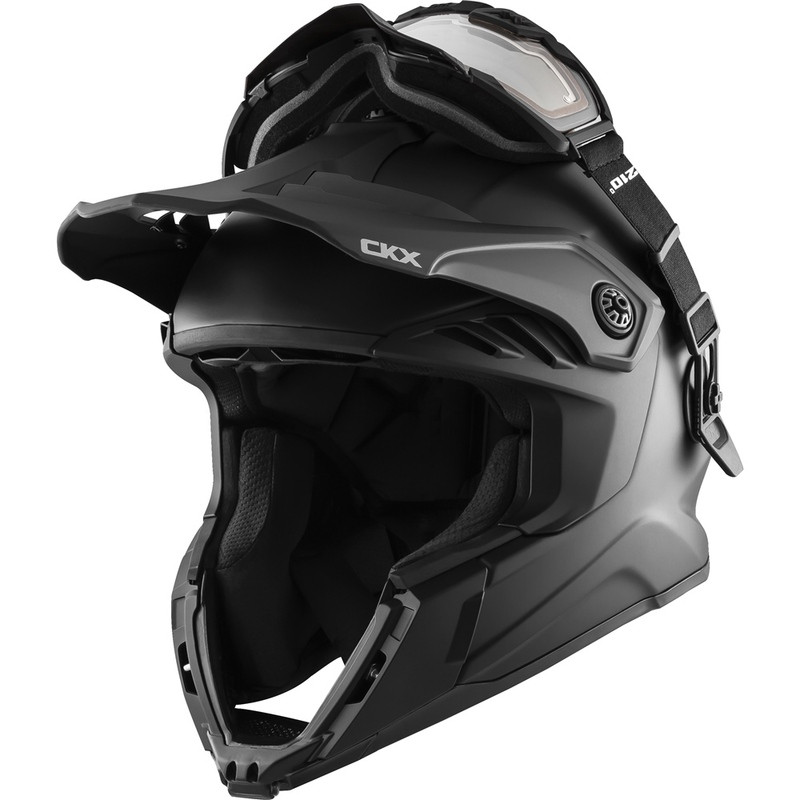 CKX Titan Electric Air Flow Matte Black Helmet - Speed Addicts