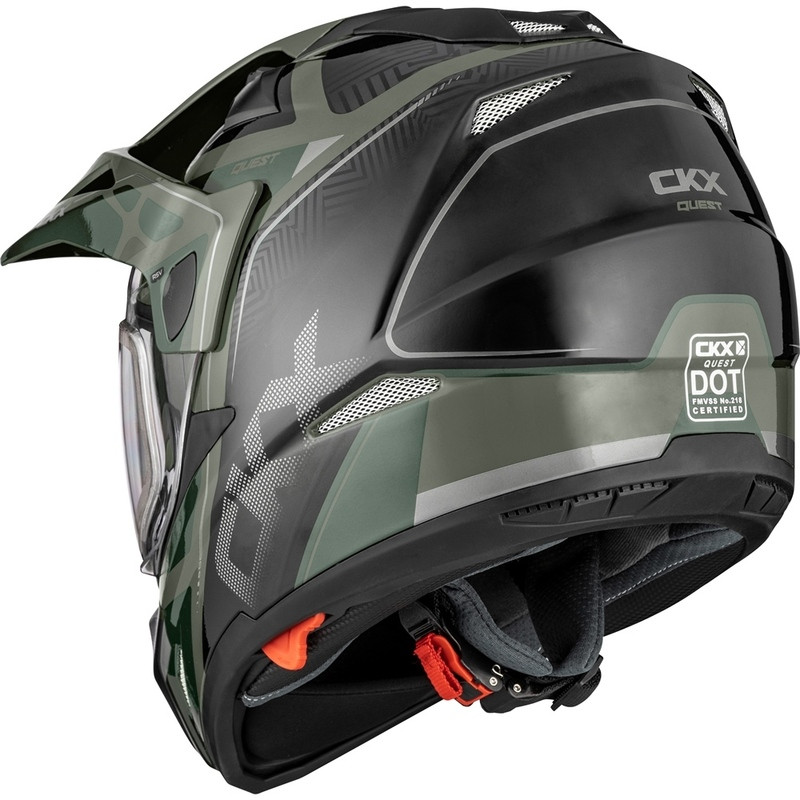CKX Quest Rsv Gloom Olive Night Helmet - Speed Addicts