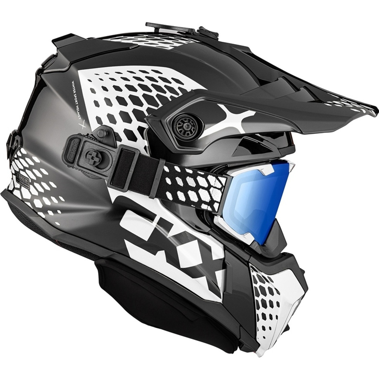 Ckx Titan Viper Black White Helmet Speed Addicts