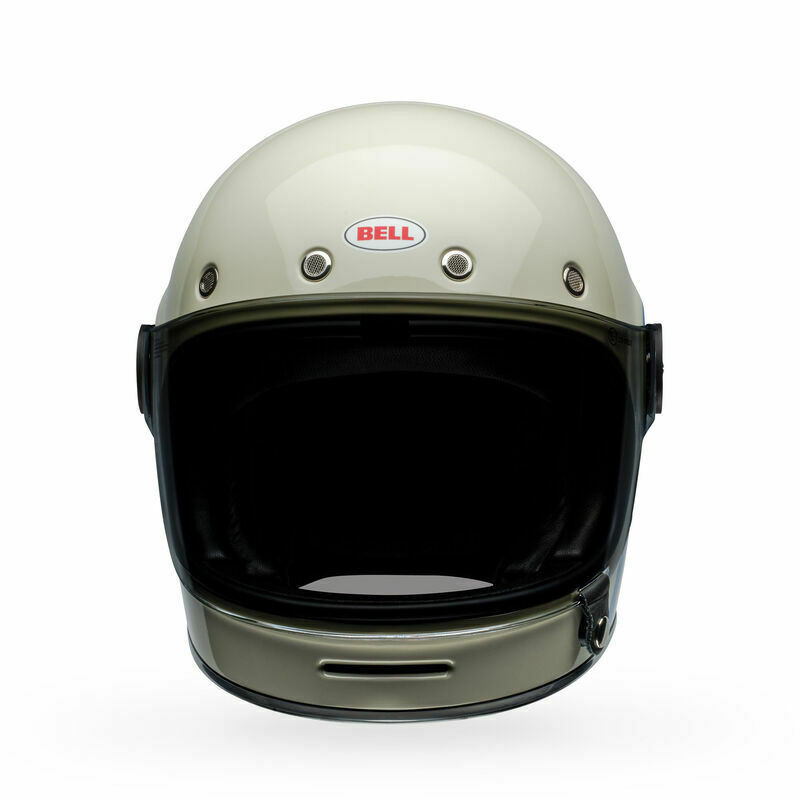Bell Bullitt Speedway Vintage White Blue Helmet - Speed Addicts