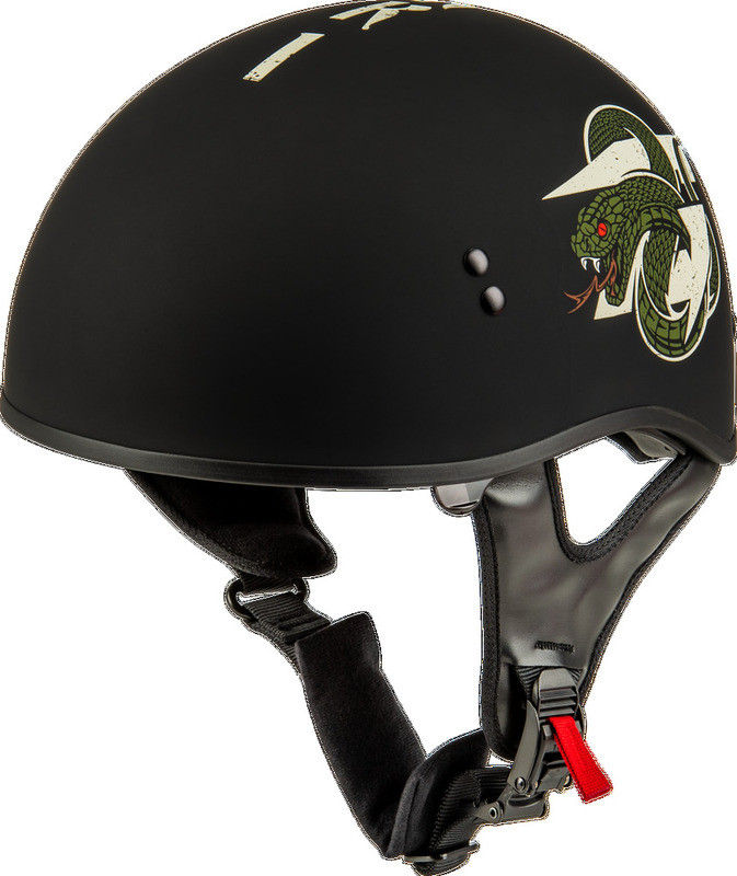 Gmax HH-65 DRK1 Matte Black Bone Helmet - Speed Addicts