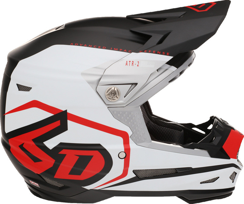 6D ATR-2 Delta Red Helmet - Speed Addicts