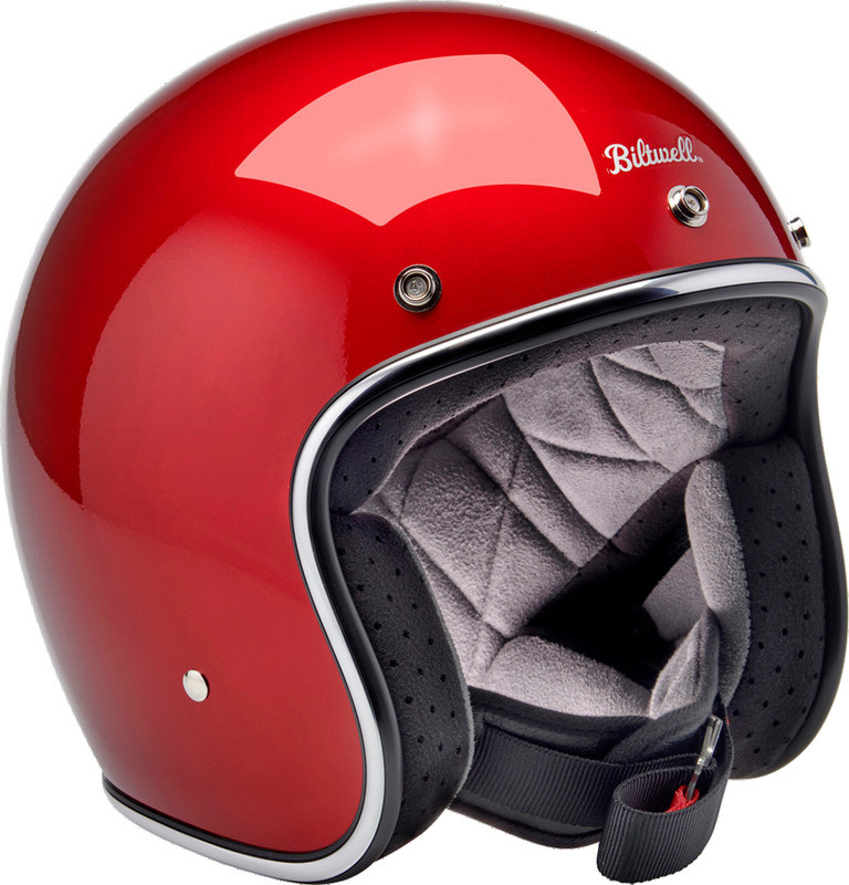 Biltwell Bonanza Metallic Cherry Red Helmet - Speed Addicts
