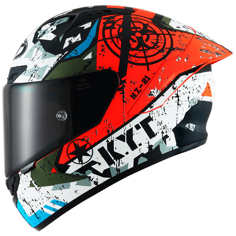 KYT NZ-Race Blazing Matte Red Helmet - Speed Addicts