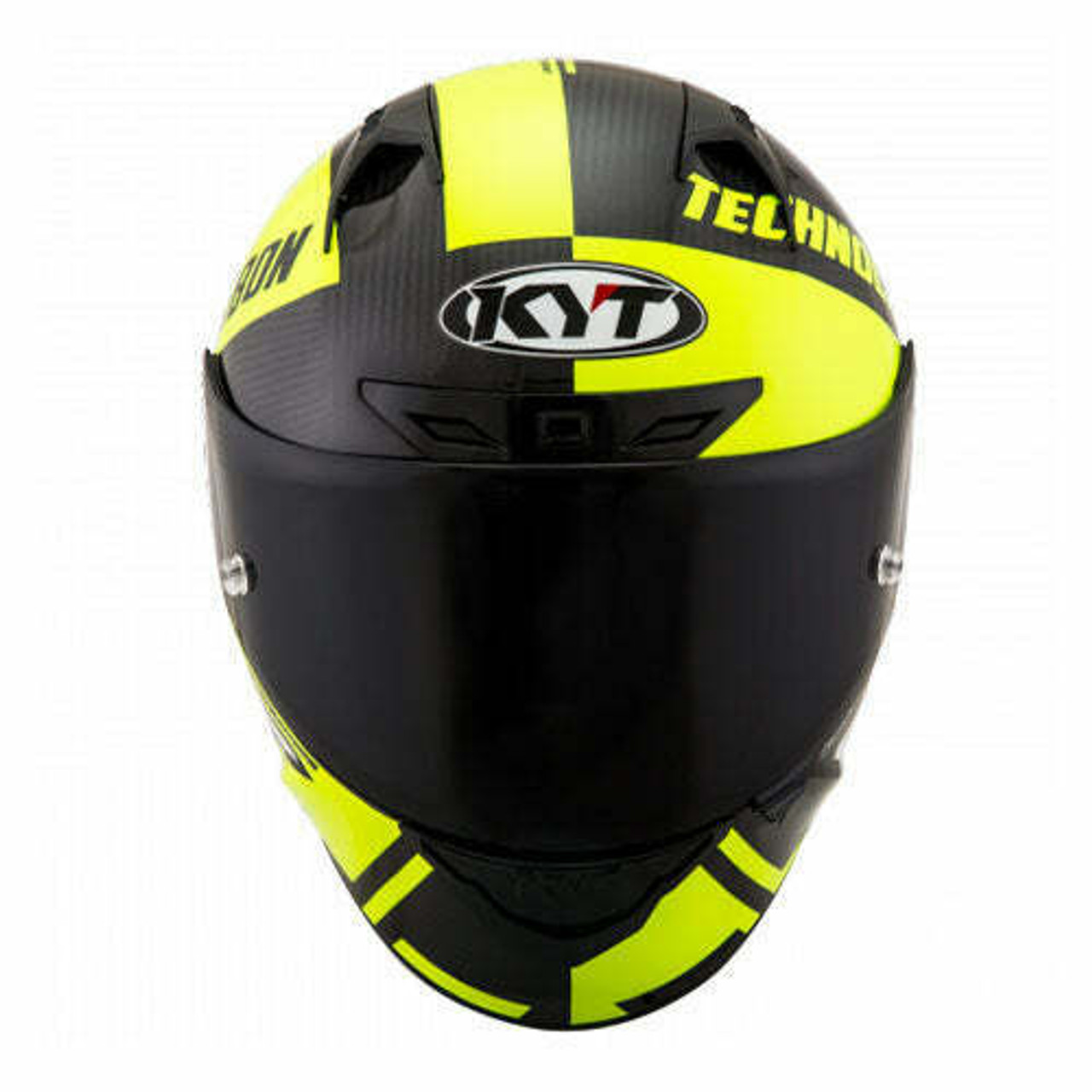 KYT NZ-Race Carbon Race-D Yellow Fluo Helmet - Speed Addicts