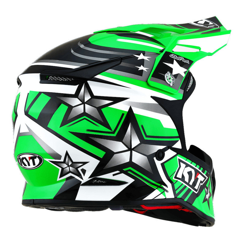 KYT Skyhawk Ardor Green Helmet - Speed Addicts