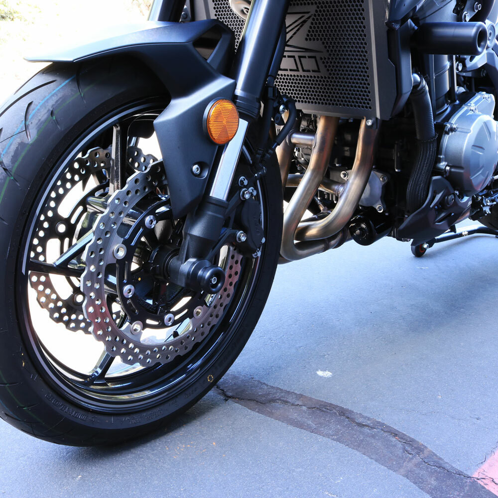 Shogun Motorsports Front Axle Sliders Black - 702-4849 - Speed Addicts