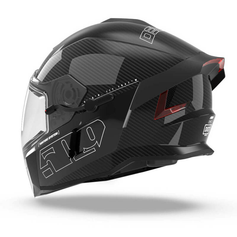 509 Delta V Carbon Ignite Black Legacy Helmet - Speed Addicts