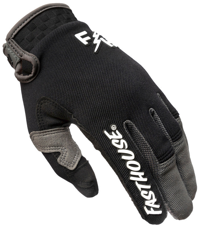 Fasthouse Speed Style Black Gray Gloves - Speed Addicts