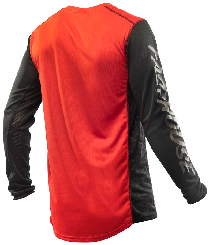 Fasthouse Grindhouse Tempo Black Red Jersey - Speed Addicts
