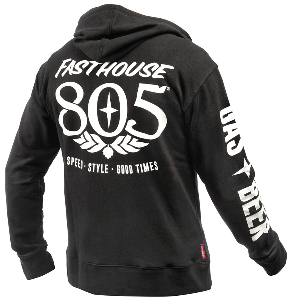 Fasthouse 805 OG Black Zip-Up - Speed Addicts