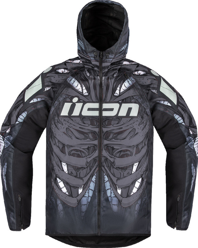 Icon Airform Manik'r Black Jacket - Speed Addicts