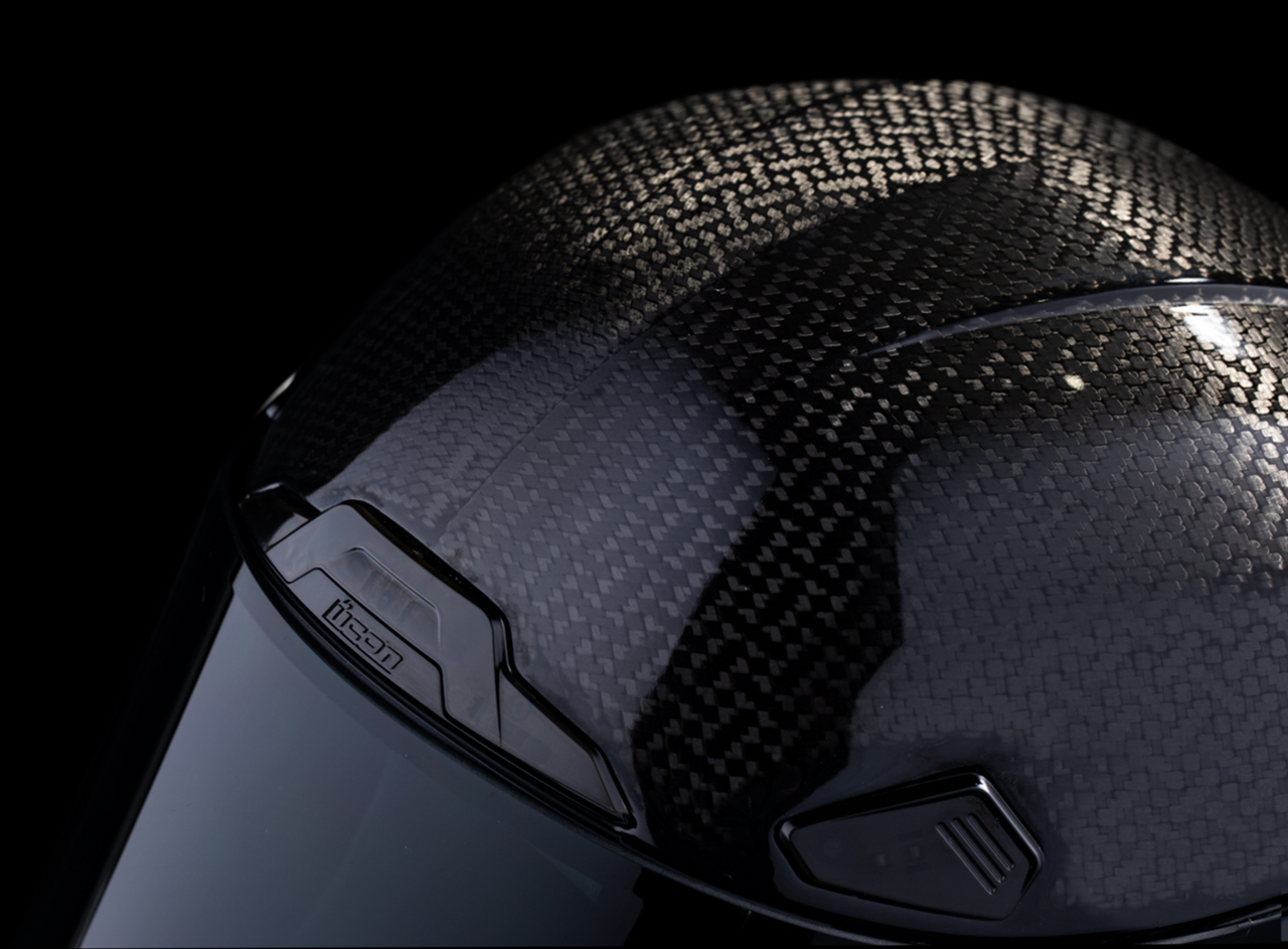 Icon Airframe Pro Carbon 4Tress Black Helmet - Speed Addicts