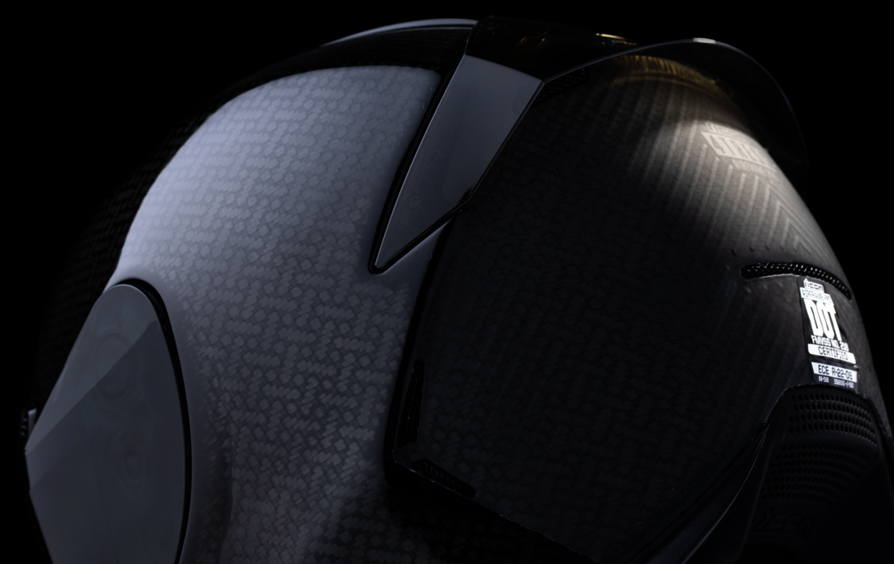 Icon Airframe Pro Carbon 4Tress Black Helmet - Speed Addicts