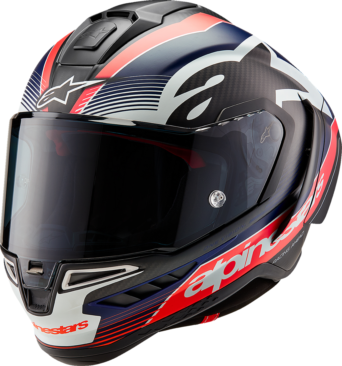 Alpinestars Supertech R10 Team Carbon Red Black Helmet - Speed Addicts