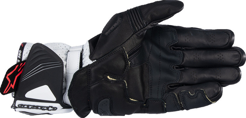 Alpinestars GP Pro R4 Black White Gloves - Speed Addicts