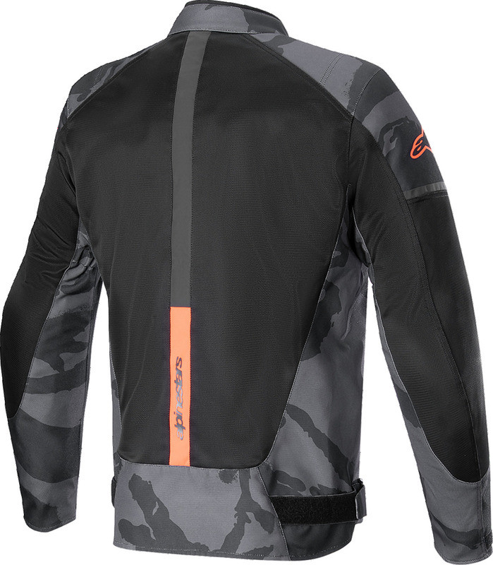 Alpinestars T-SP X Superair Black Camo Red Fluo Jacket - Speed Addicts