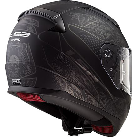 LS2 Rapid II Crypt Matte Black Helmet - Speed Addicts