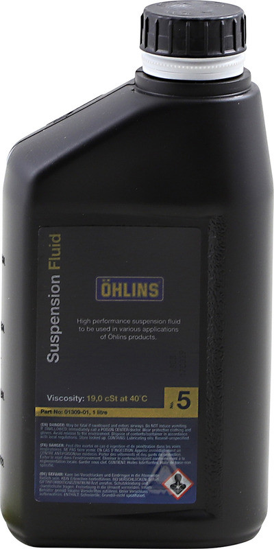 Ohlins Road and Track Suspension Fluid 5wt 1L - 01309-01 - Speed Addicts