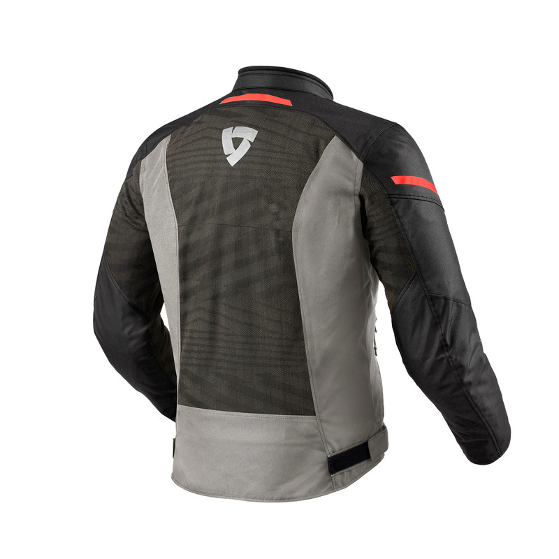 REV'IT! Torque 2 H2O Grey Red Jacket - Speed Addicts