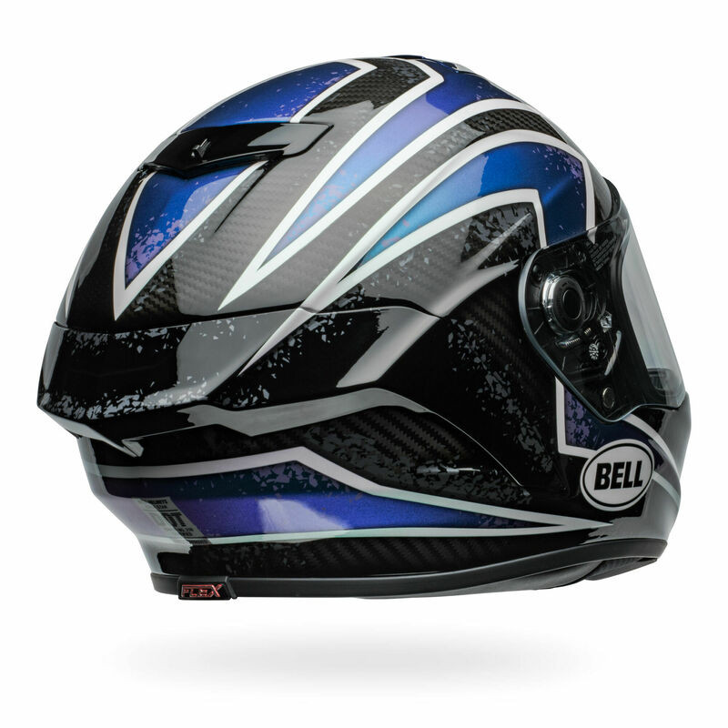 Bell Racestar DLX Flex Xenon Orion Black Helmet - Speed Addicts