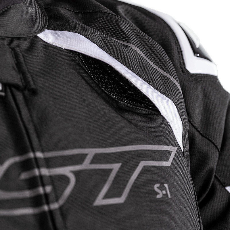 RST S1 CE Black White Jacket - Speed Addicts