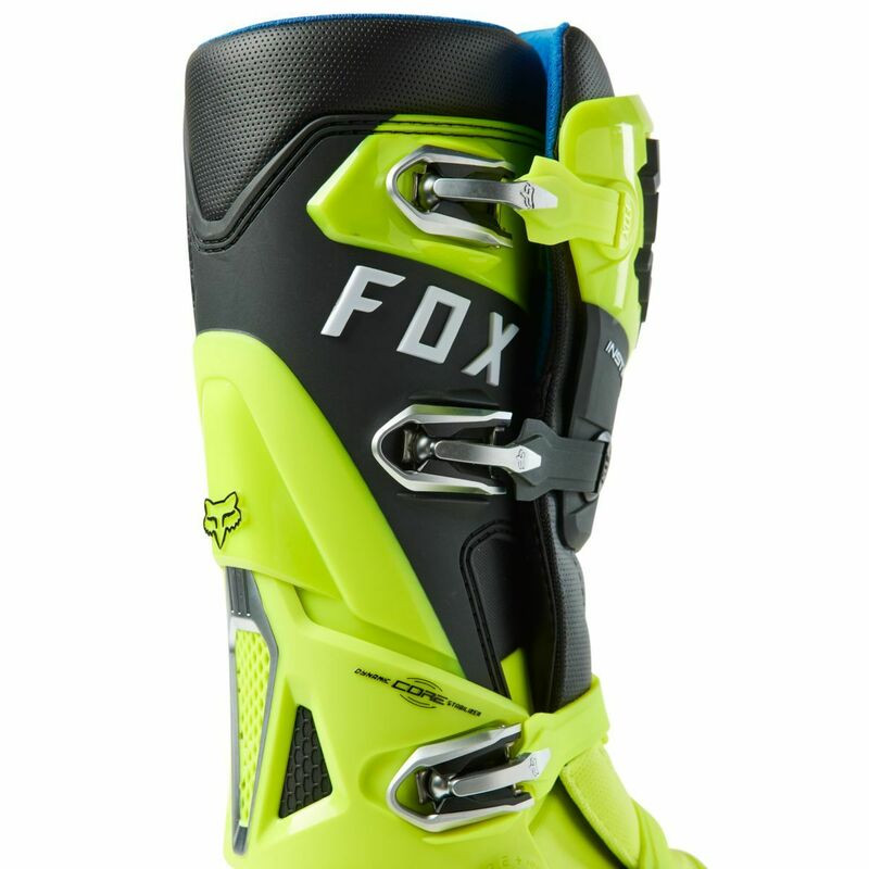 Fox Racing Instinct Flo Yellow Boot - Speed Addicts