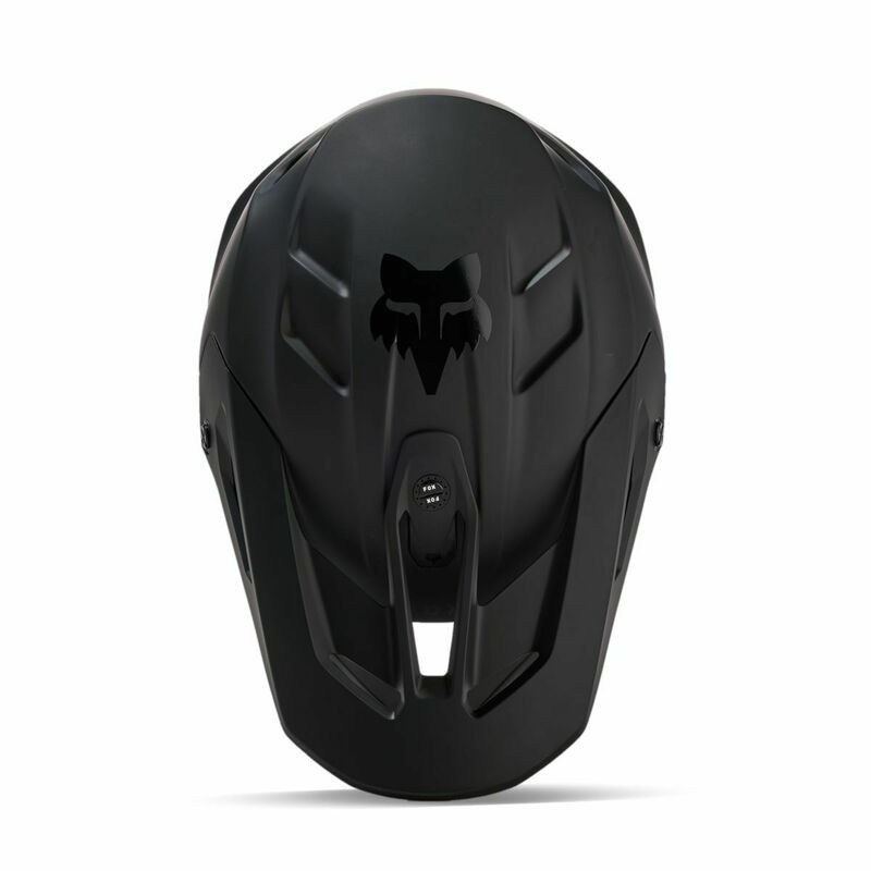 Fox Racing V3 Matte Black Helmet - Speed Addicts