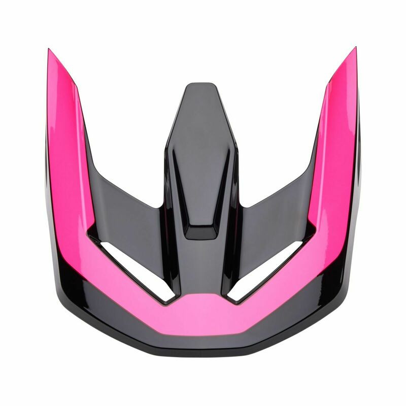 Fox Racing V1 Nitro Black Pink Visor - Speed Addicts
