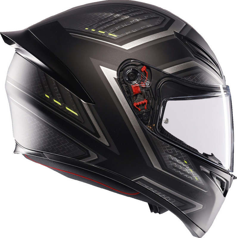 AGV K1 S Sling Matte Black Gray Helmet - Speed Addicts