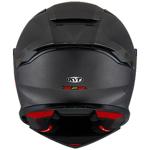 KYT R2R Solid Gunmetal Matte Helmet - Speed Addicts