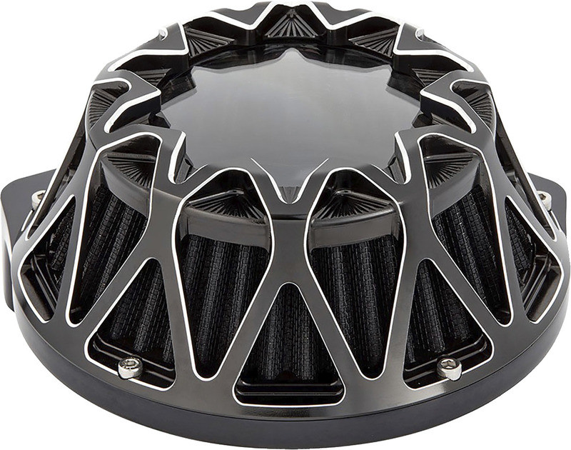 Arlen Ness Crossfire Air Cleaner Black - 600-041 - Speed Addicts