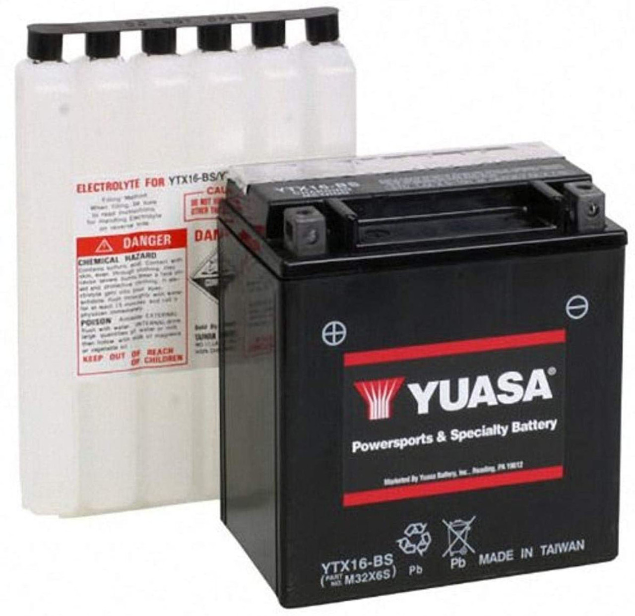 Yuasa YTX16-BS Battery - Speed Addicts