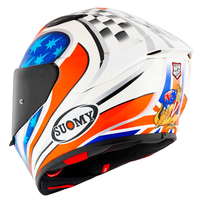 Suomy Track-1 Troy Bayliss '02 Replica Helmet - Speed Addicts