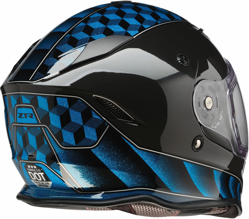 Z1R Nemesis Thunderbird Blue Helmet - Speed Addicts