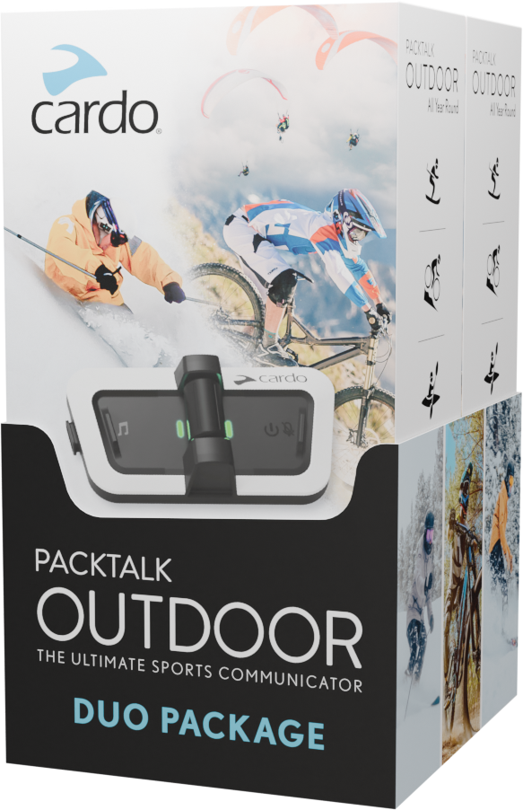 Cardo Packtalk Outdoor Duo White - Speed Addicts