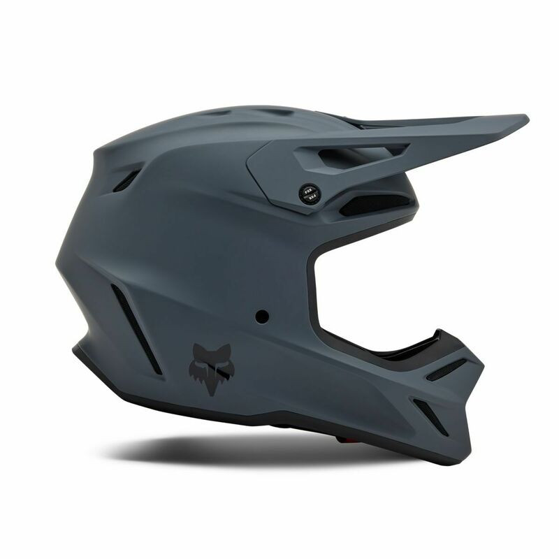 Fox Racing V25 V3 Solid Graphite Helmet - Speed Addicts